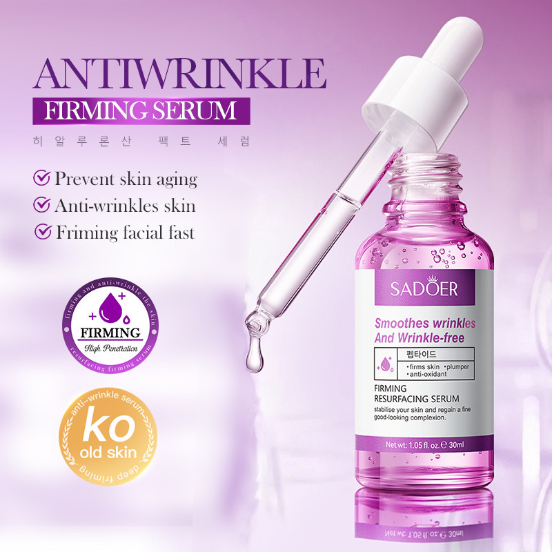 SADOER Firming Resurfacing Serum AH Acetyl Hexapeptide-8 Lightweight Refreshing Deeply ...