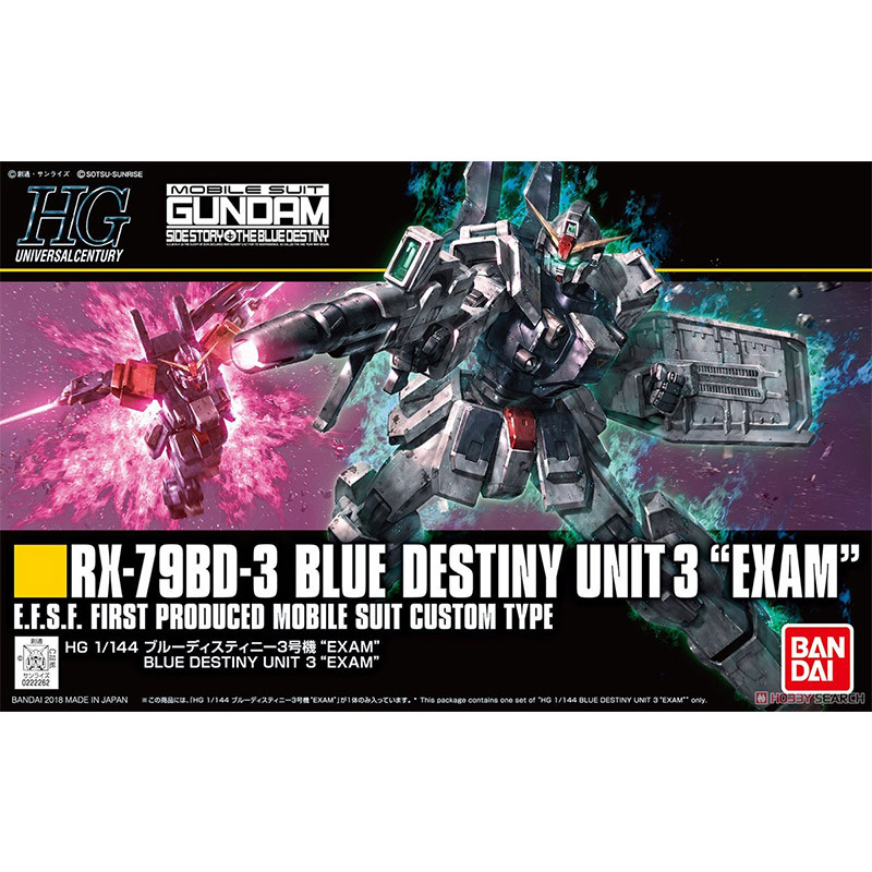 Bandai GUNDAM Assembled Model HG HGUC 209 1/144 Blue Fate Blue Fate No ...