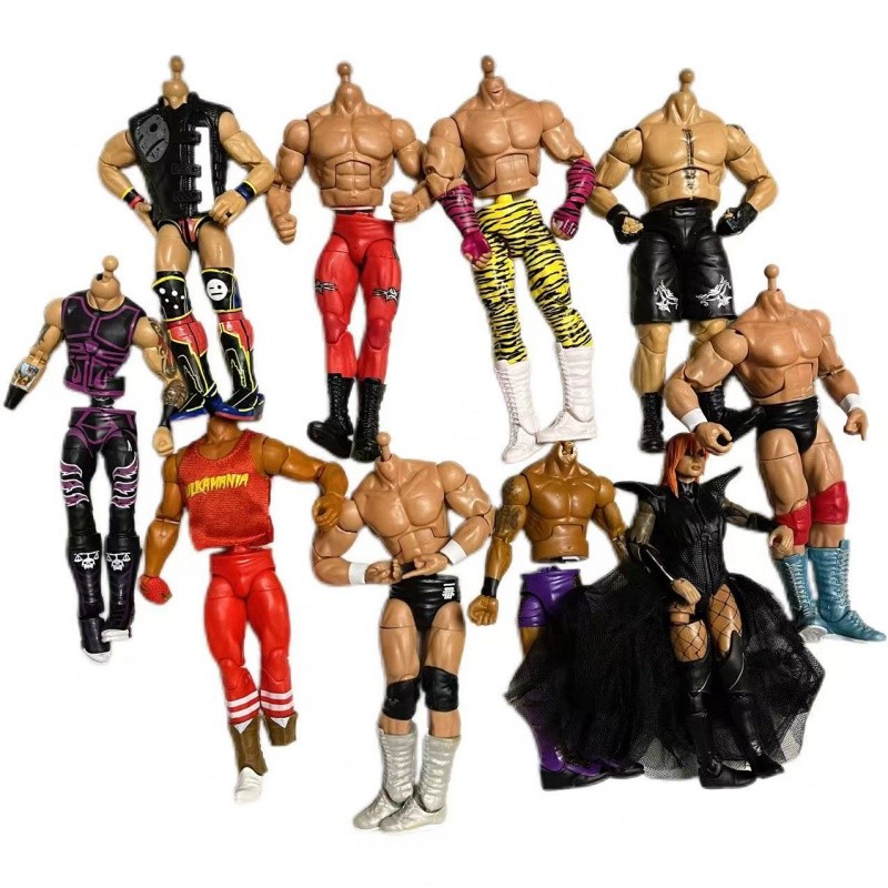 Wwe Wrestler figure Body Accessories 6-7 Inch Movable Wrestler Doll ...