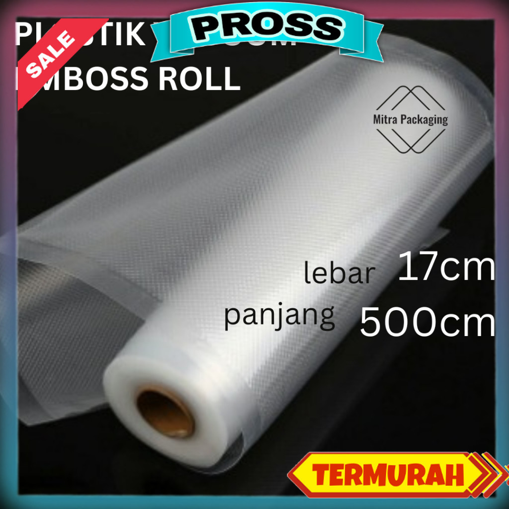 Plastic Vacuum Sealer Emboss Vacuum Roll for Sous Vide Cooking 8x500 ...