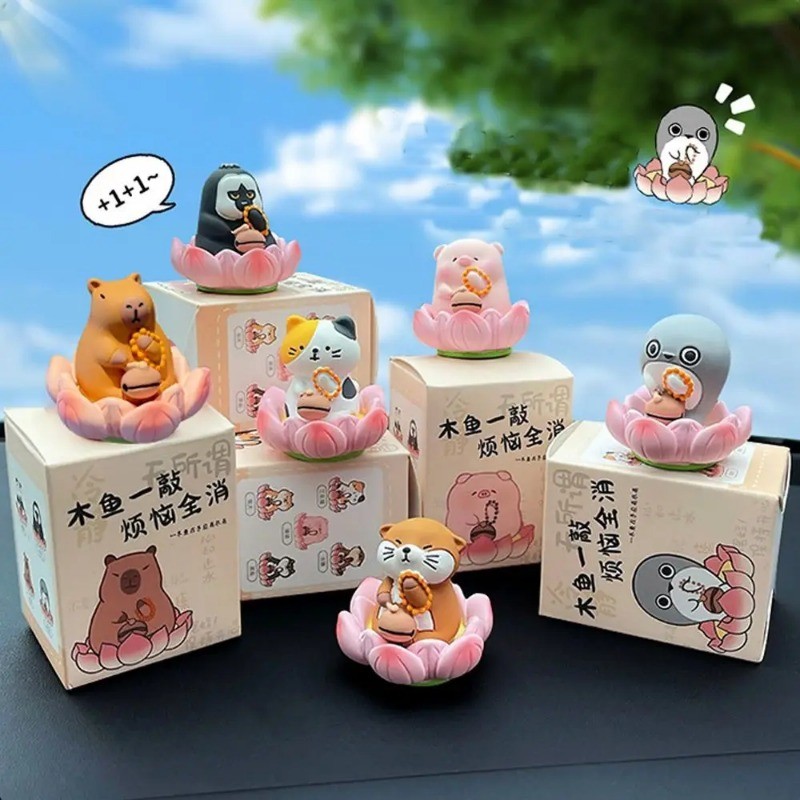 Capybara Toy Figure Unique Resin Capybara Figures Exquisite Capybara ...