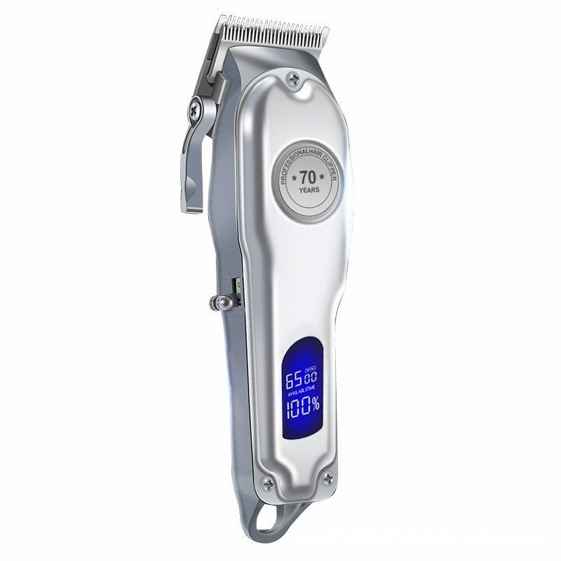 Cross-border Retro Oil Head All-Metal Hair Clipper Bald Head Electric ...