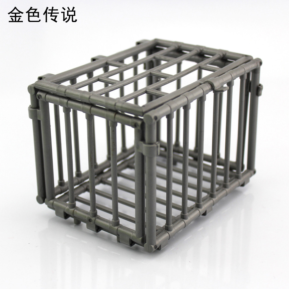 Square Grid Basket (112 * 81 * 78) Model Figure Plastic Cage diy Mini ...