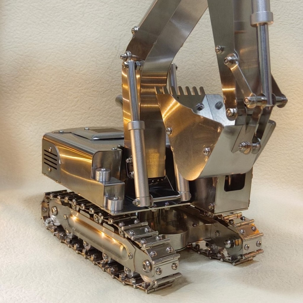 Metal Excavator Model Assembly Static Model Joint Can Manually Adjust ...