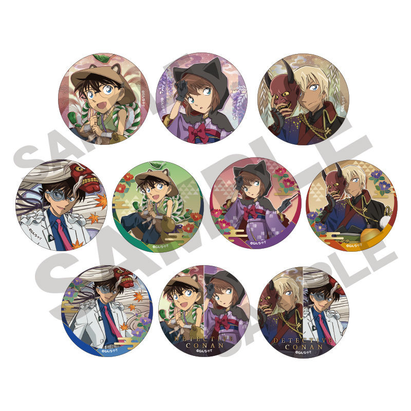 Japanese Valley Genuine Detective Conan Badge Mystery Box Hundred ...