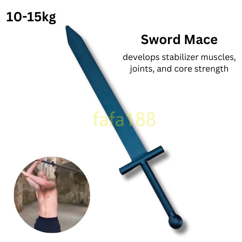 NEW HOT 10-15kg Power Mace Sword Strength Training Equipment Strength ...