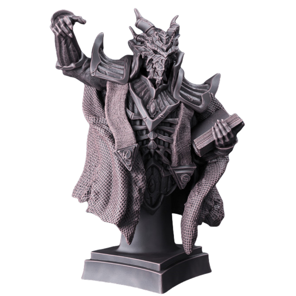 Yan Kuang Ling Master Bust Bust God Blood DND Pen Whitening Model 3d ...