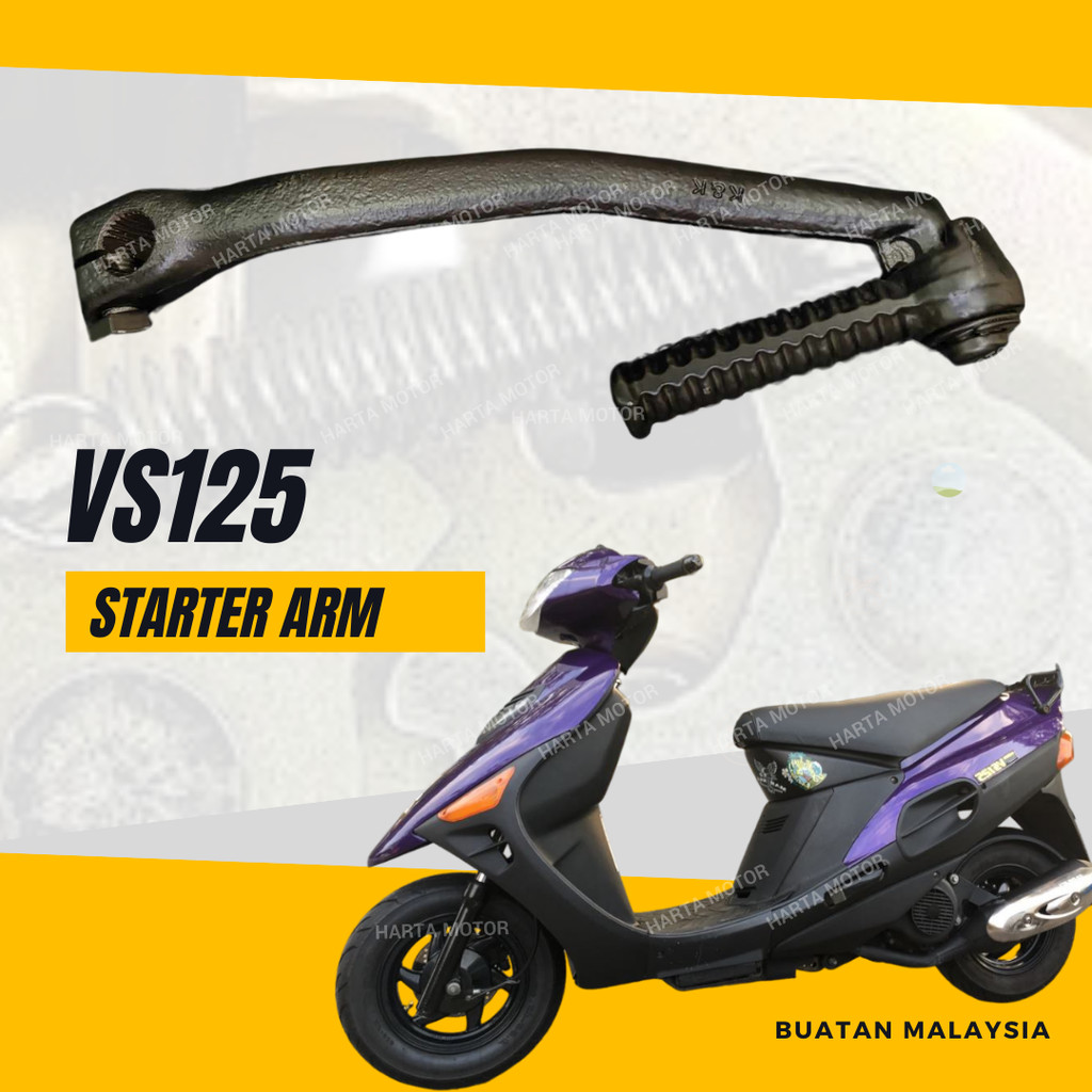 SUZUKI VS125 STARTER ARM - VS 125 KICK STARTER PEDAL LEVER ENGKUL ...