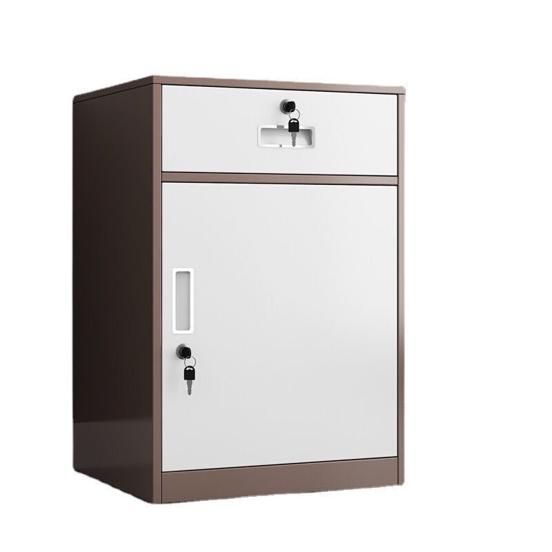 Tin File Cabinet Steel Low Cabinet Office Locker Locker Under Desk ...