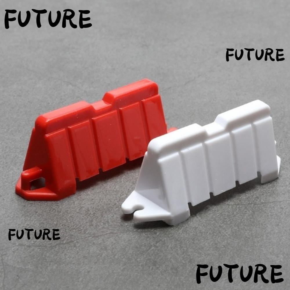 HL-FUTU 50pcs Highway Splicing Road Block, Plastic Mini Obstacle Track ...