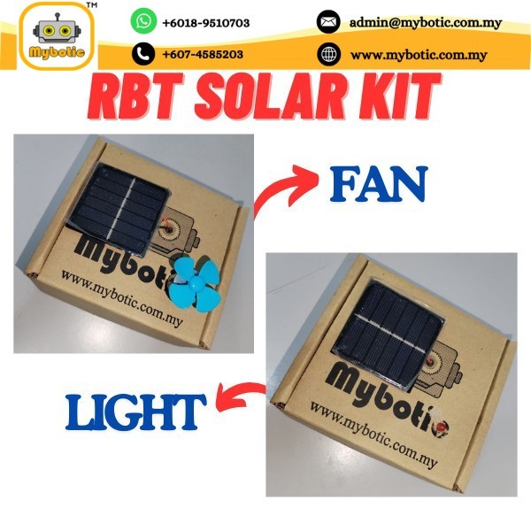 DIY RBT STANDARD SOLAR LIGHT KIT/ DIY RBT STANDARD SOLAR FAN KIT ...