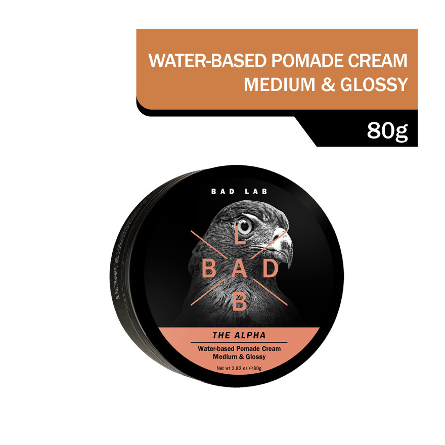 BAD LAB Water-based Pomade Cream, Medium & Glossy 80G | Shopee Malaysia