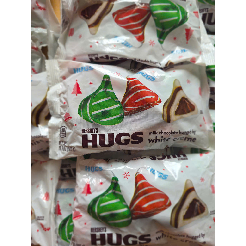 Chocolate Hershey’s Hugs Milk Chocolate Hugged By White Creme 286G ...