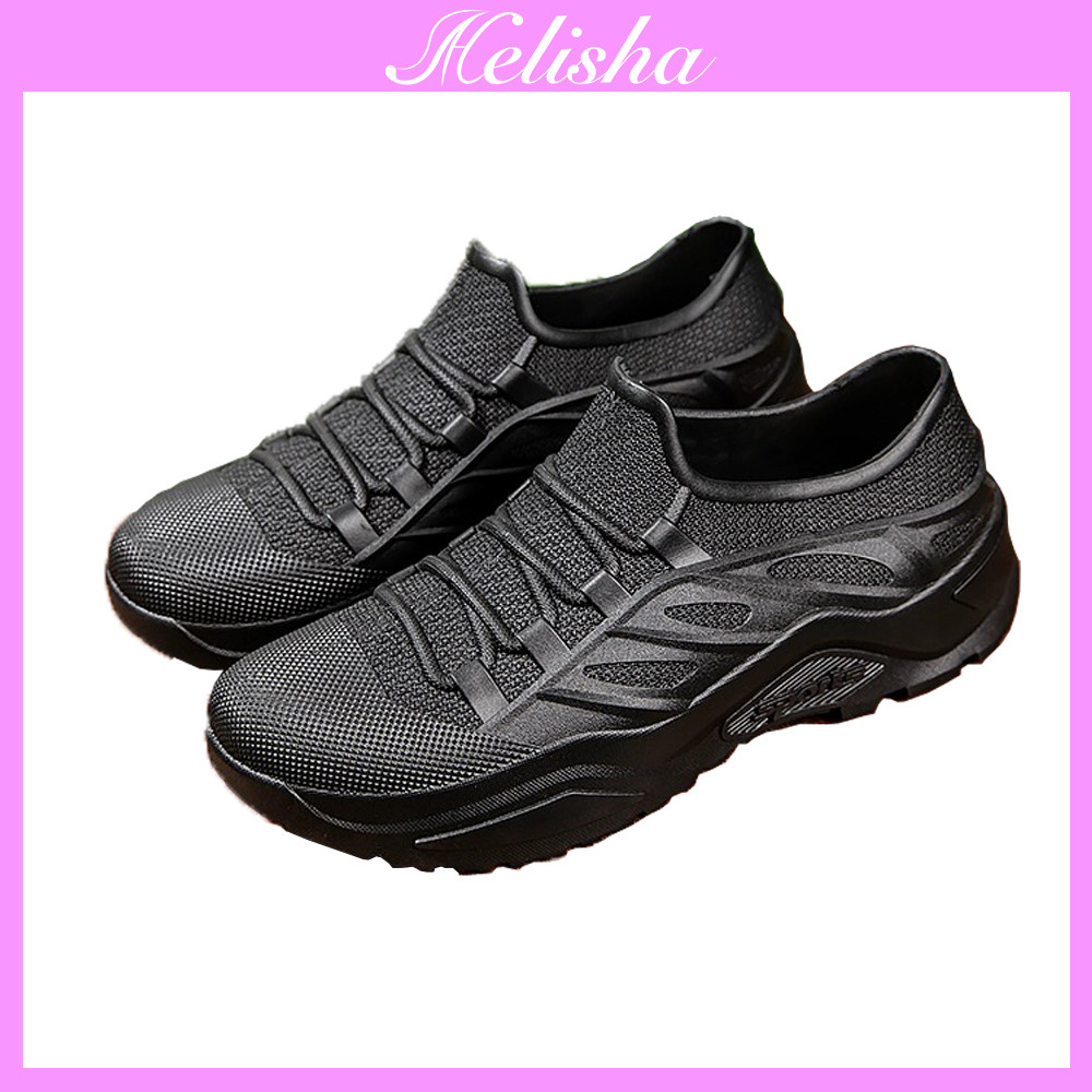 Helisha Kasut Kerja Getah Lelaki Kalis Air Anti Licin Men Working ...