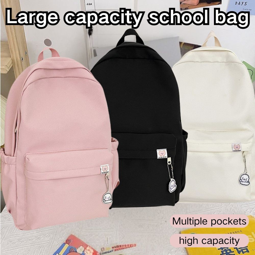 Nylon Waterproof Women Backpack Fashion Design Laptop Backpacks Large ...
