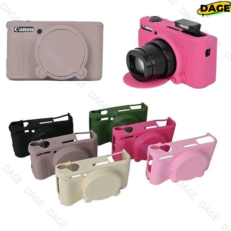 COD Camera Soft Silicone Case For Canon SX730 SX740 Armor Rubber Skin ...