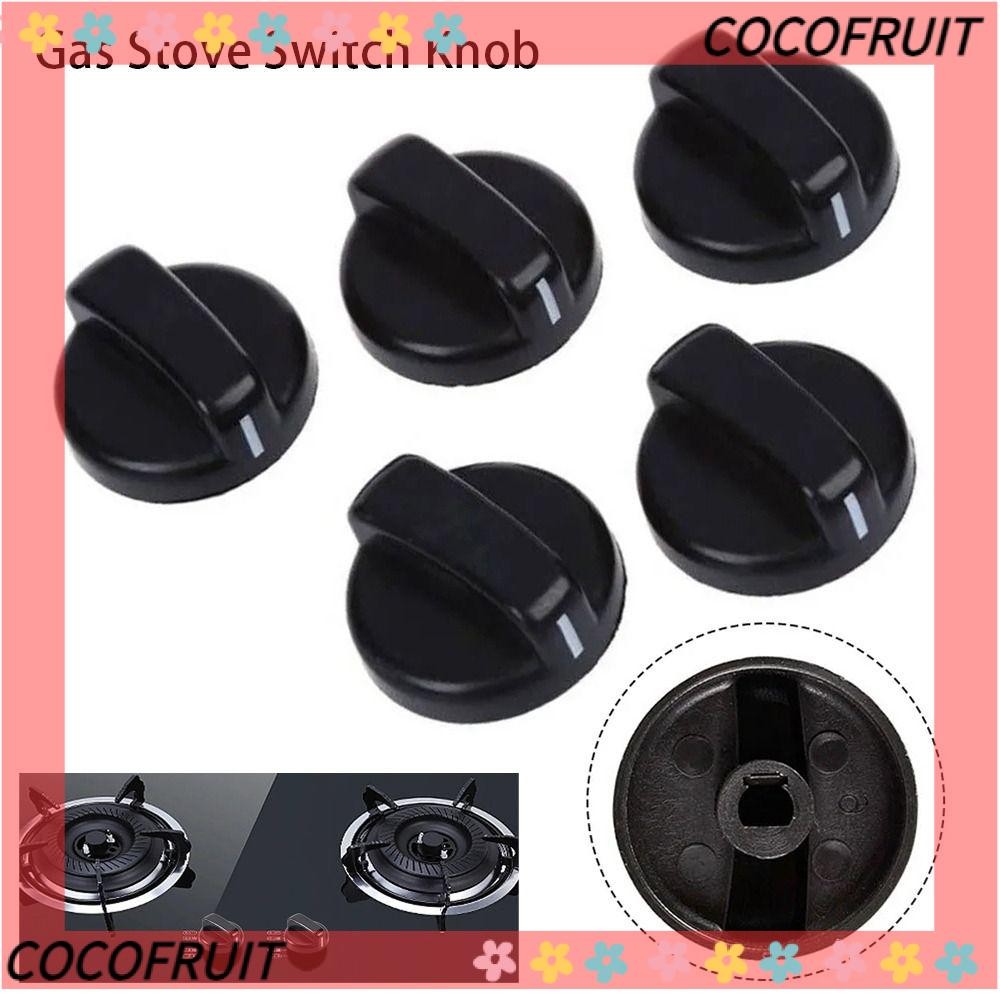 COCOFRUIT 1/2/5Pcs Gas Stove Cooker Control Knob, General 8mm Hob Knobs ...