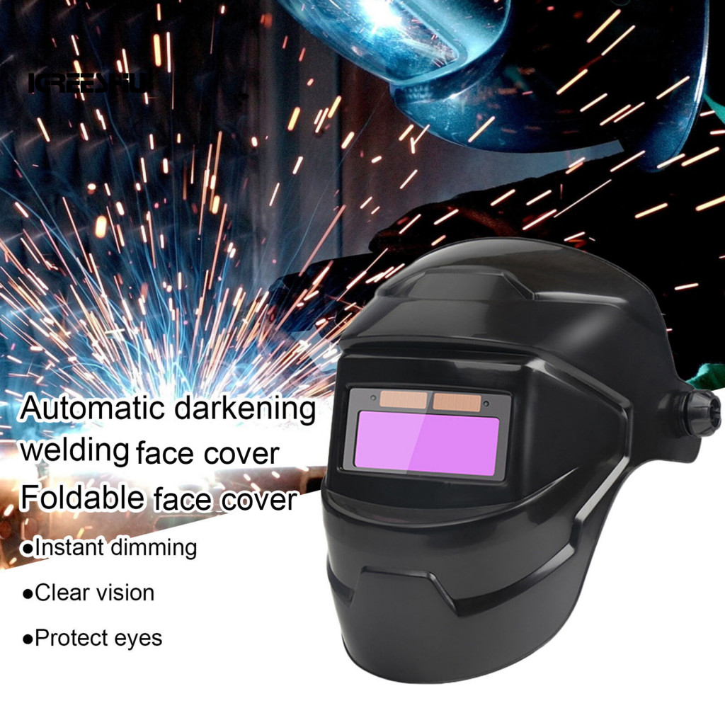 Ergonomic Welding Helmet Automatic Welding Helmet 180-degree Adjustable ...