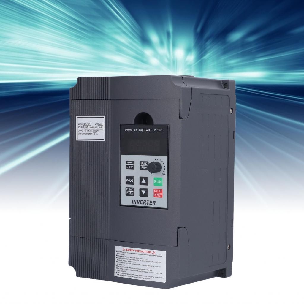 Rrianfo Variable Frequency Drive AT1-1500S 220V 1.5kW 8A VFD Inverter Converter PWM Control for ...