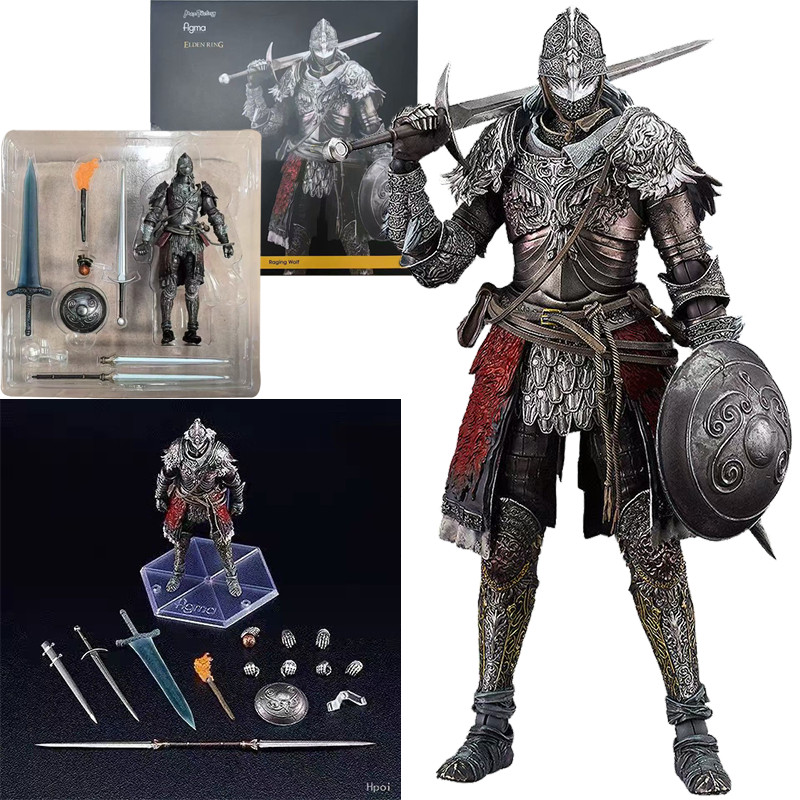 Elden Ring Action Figure Raging Wolf MaxFactory Figma 624 Movable ...