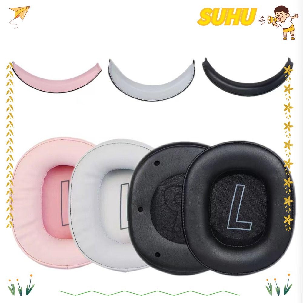 SUHU 2Pcs Replacement Ear Cushion, Headset Foam Sponge Ear Pads ...