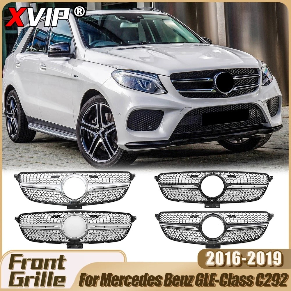 XVIP Chrome Diamonds Style Grille For Mercedes Benz GLE-Class C292 ...