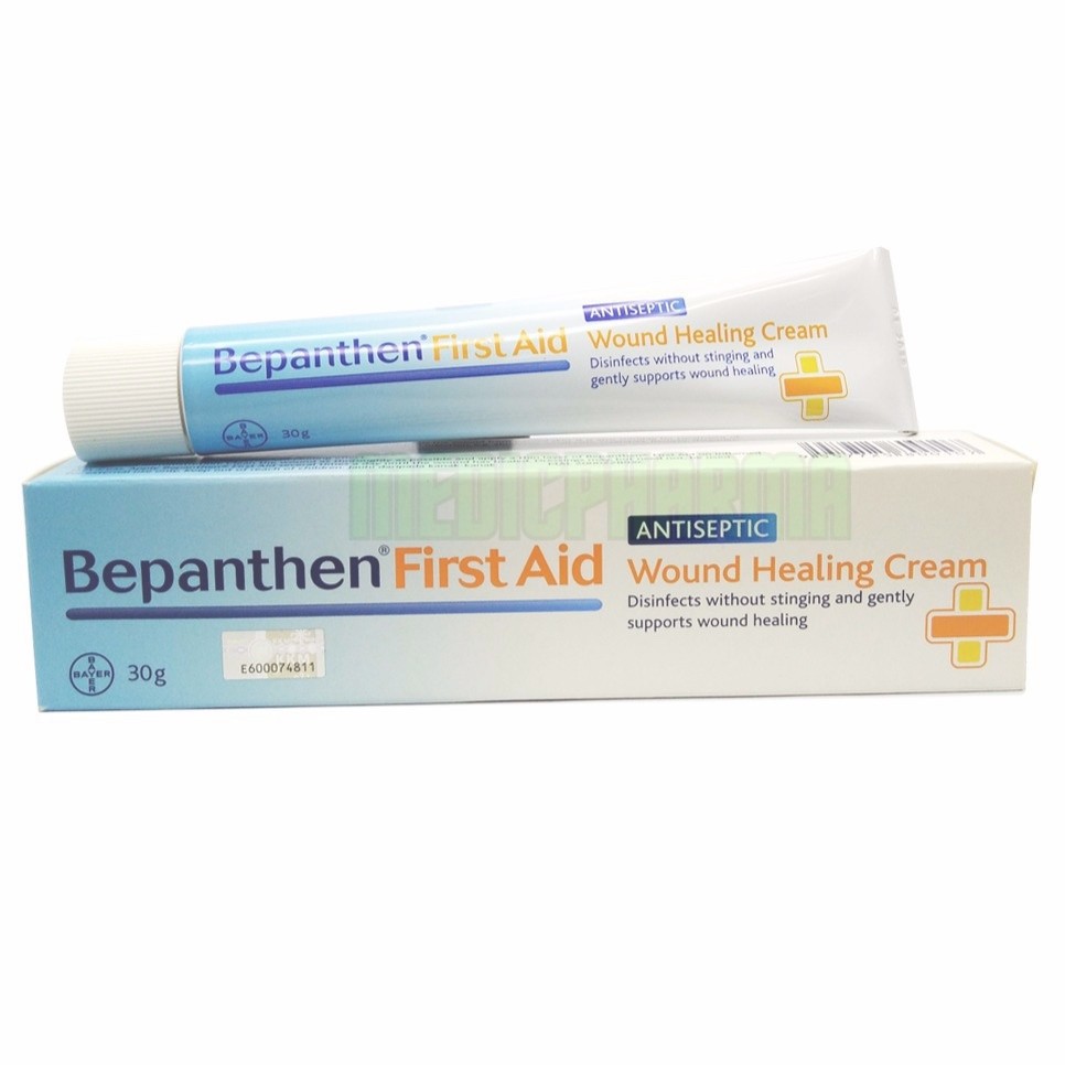 Bepanthen First Aid Antiseptic Wound Healing Cream 30g | Shopee Malaysia
