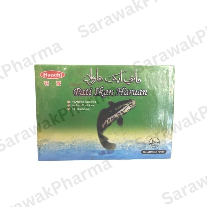 HuaChi Pati Ikan Haruan with sea cucumber 6 bottle70ml | Shopee Malaysia