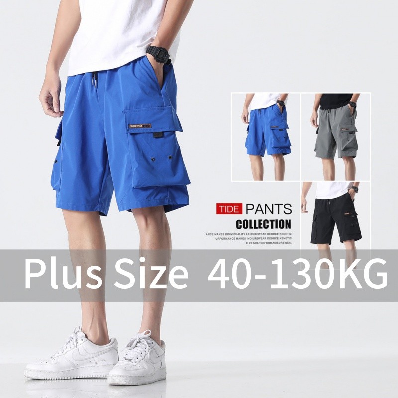 Oversize Men's Cargo Shorts for Summer Running | Shopee Malaysia