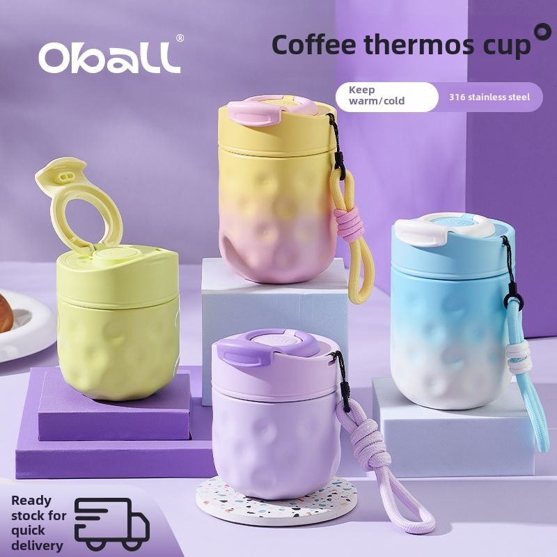 [Produk baru] OBALL cawan termos kopi bernilai tinggi 316 keluli tahan ...