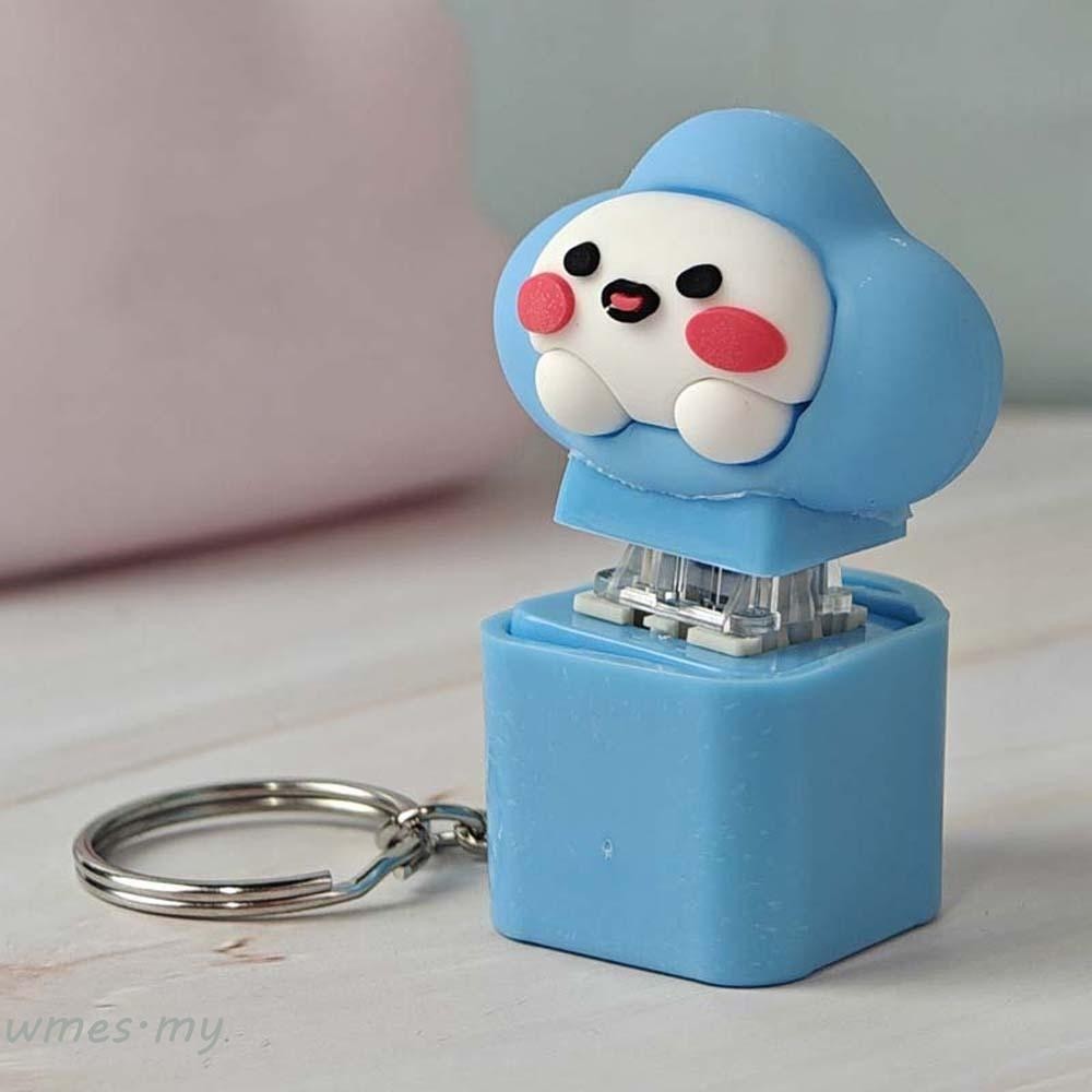 WMES1 Labubu Keyboard Keychain, Plastic Timi Black Myth Wukong Toy ...