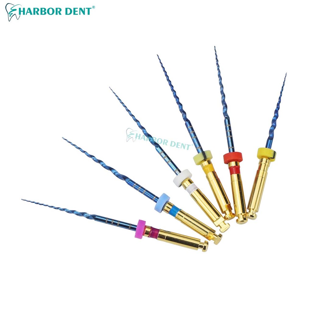Dental Root Canal Endodontic Rotary Files NiTi for Dentistry Engine Use ...
