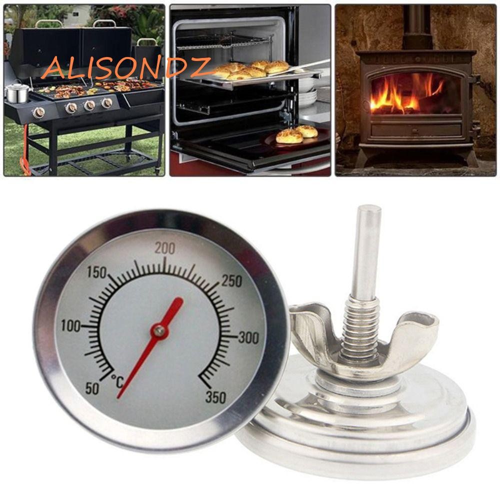 ALISONDZ Oven Thermometer, 50℃350℃ Bimetallic BBQ Thermometer, Portable ...
