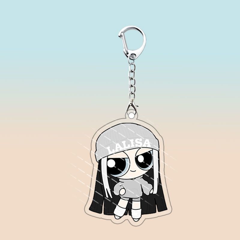 Newjeans Powerpuff Girls Keychain blackpink Schoolbag Pendant Kim Ji ...