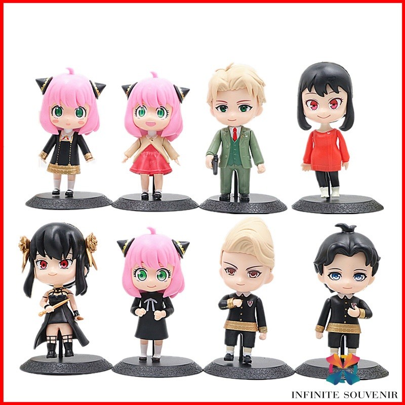 Spy X Family Figure Anime Display Anya Forger Figure Anya Family ...