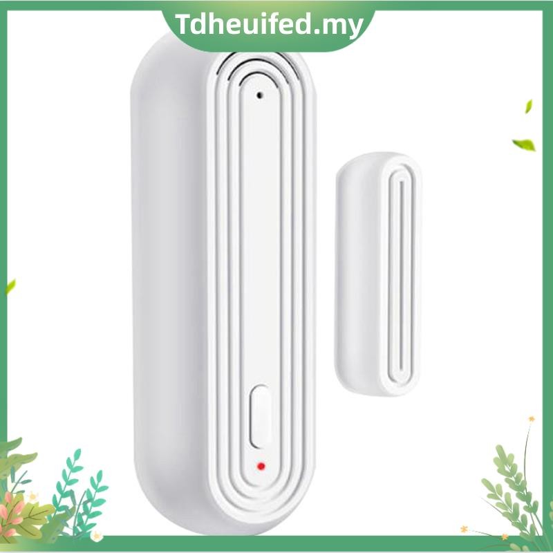 Smart WiFi Door and Window Alarm Sensor with Open/Close Detection Function, Remote Anti-Theft ...