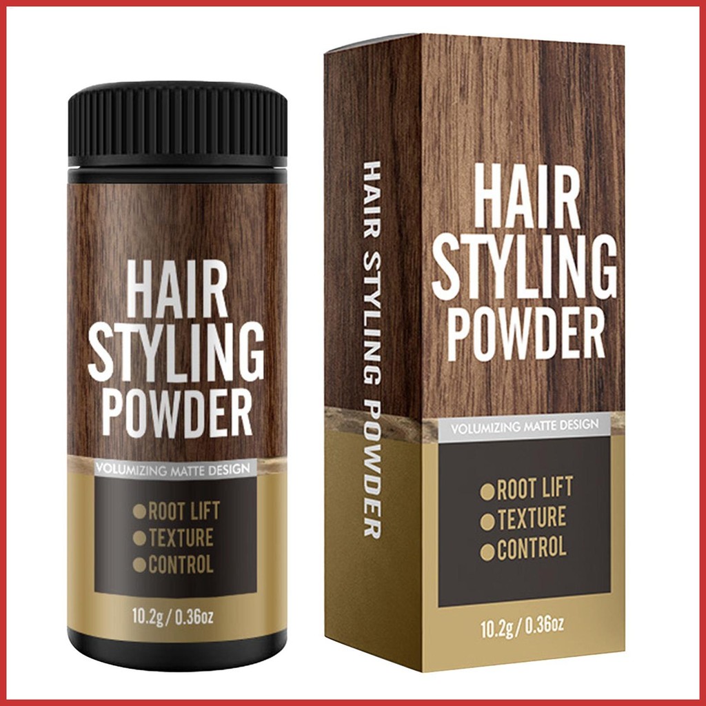 Styling Powder For Men Long-Lasting Hair Texture Setting Powder Hair ...