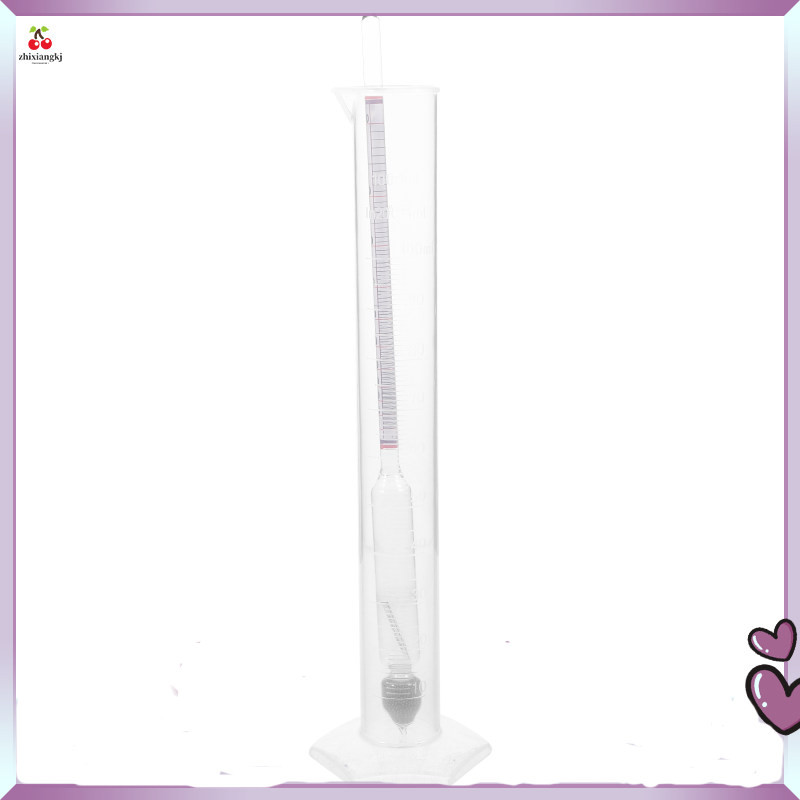 Alcohol Density Meter Jar Beaker Supplies Hydrometer Home | Shopee Malaysia
