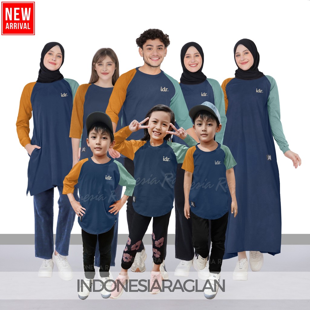 Indonesia Raglan Color NTC 02 Family Set Family, Couple, Unit All ...