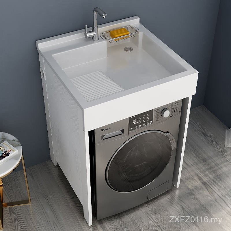 Eagle Integrated Small Apartment Balcony Washing Cabinet Combination ...