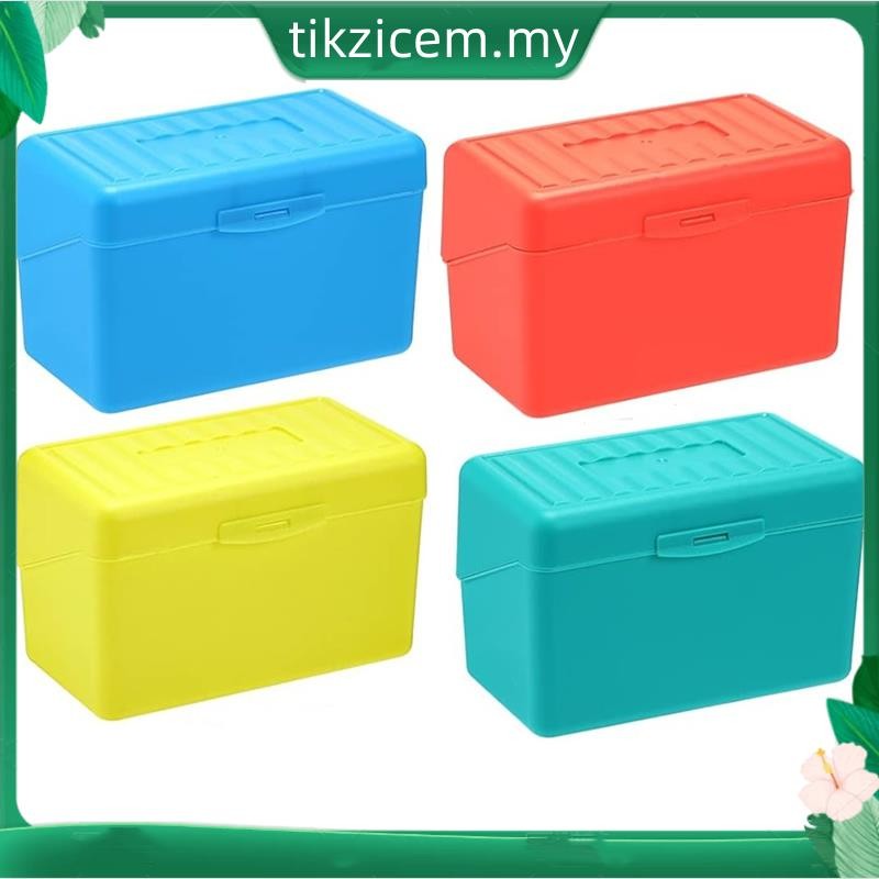 Index Card Holder Box 3x5In, Flash Note Card Holder Box Organizer Case ...