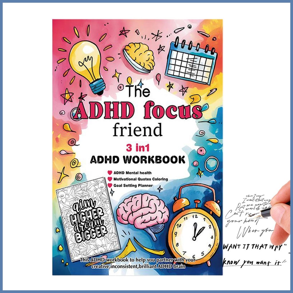 Task Planner Three In 1 Coloring Daily Task Planner Concentration ...