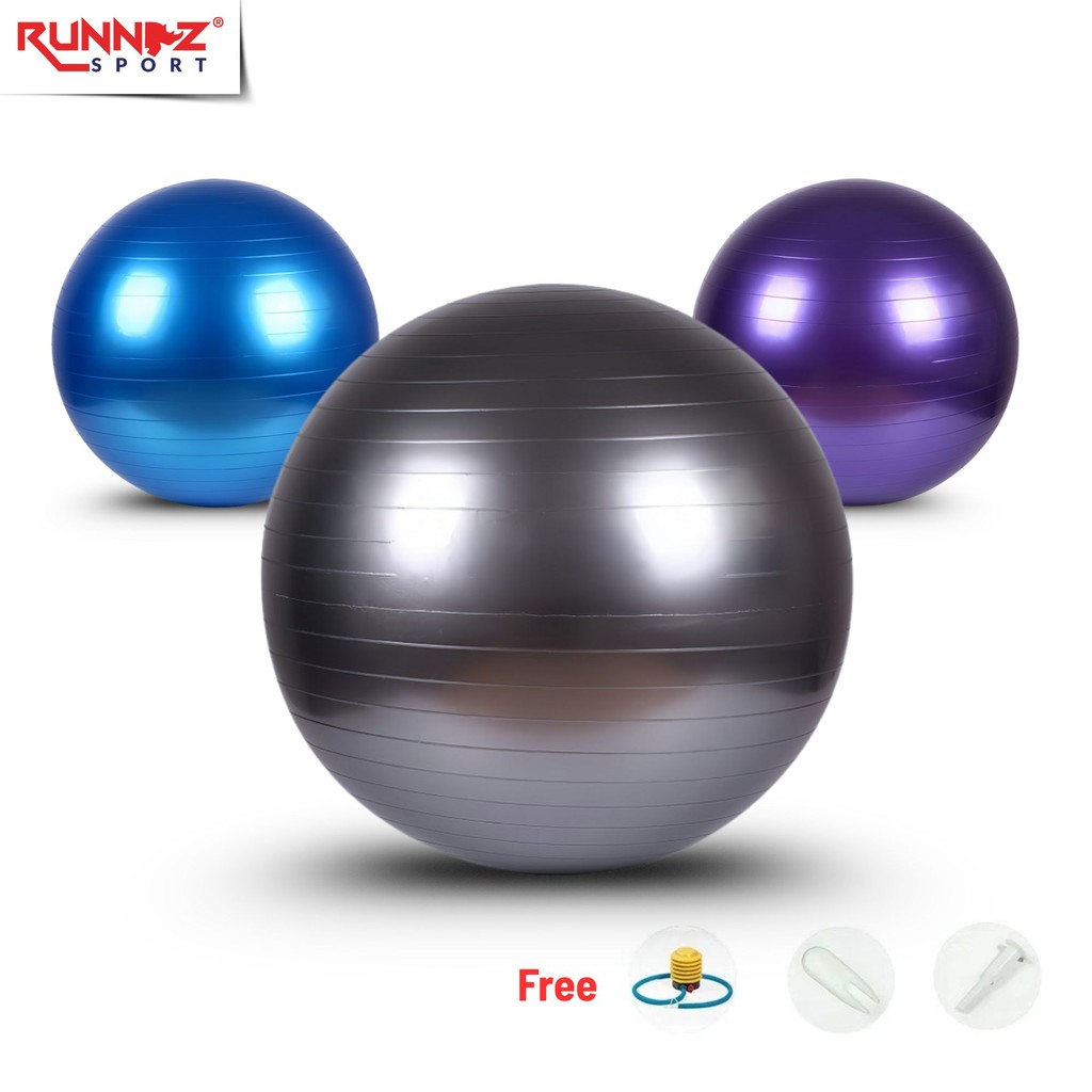 RZ | Fitness Ball - 55cm / 75cm – Anti-Burst Stability Ball for Core ...