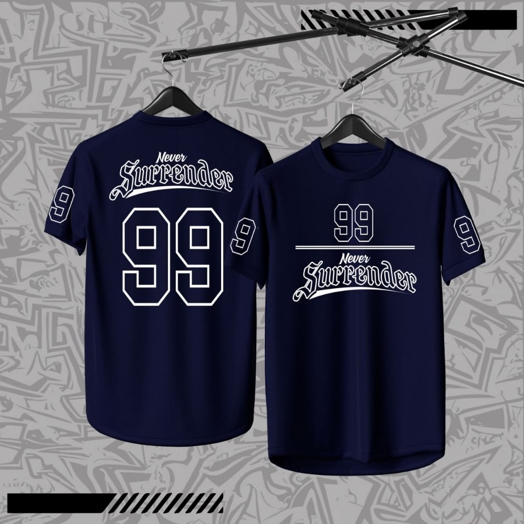 SPG24 JERSI NEVER SURRENDER JERSEY CUSTOM MADE JERSI CUSTOM NFL SIZE ...