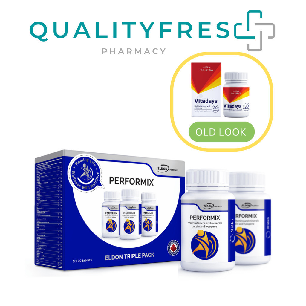 [FREE GIFT] 100% AUTHENTIC Eldon Performix Multivitamin & Mineral (30 ...