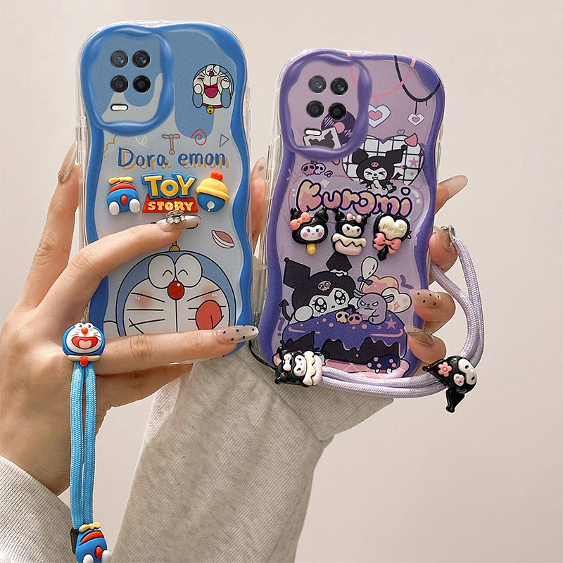 casing OPPO A54 4G casing Kuromi Cute Cream Edge Soft Phone casing TY ...