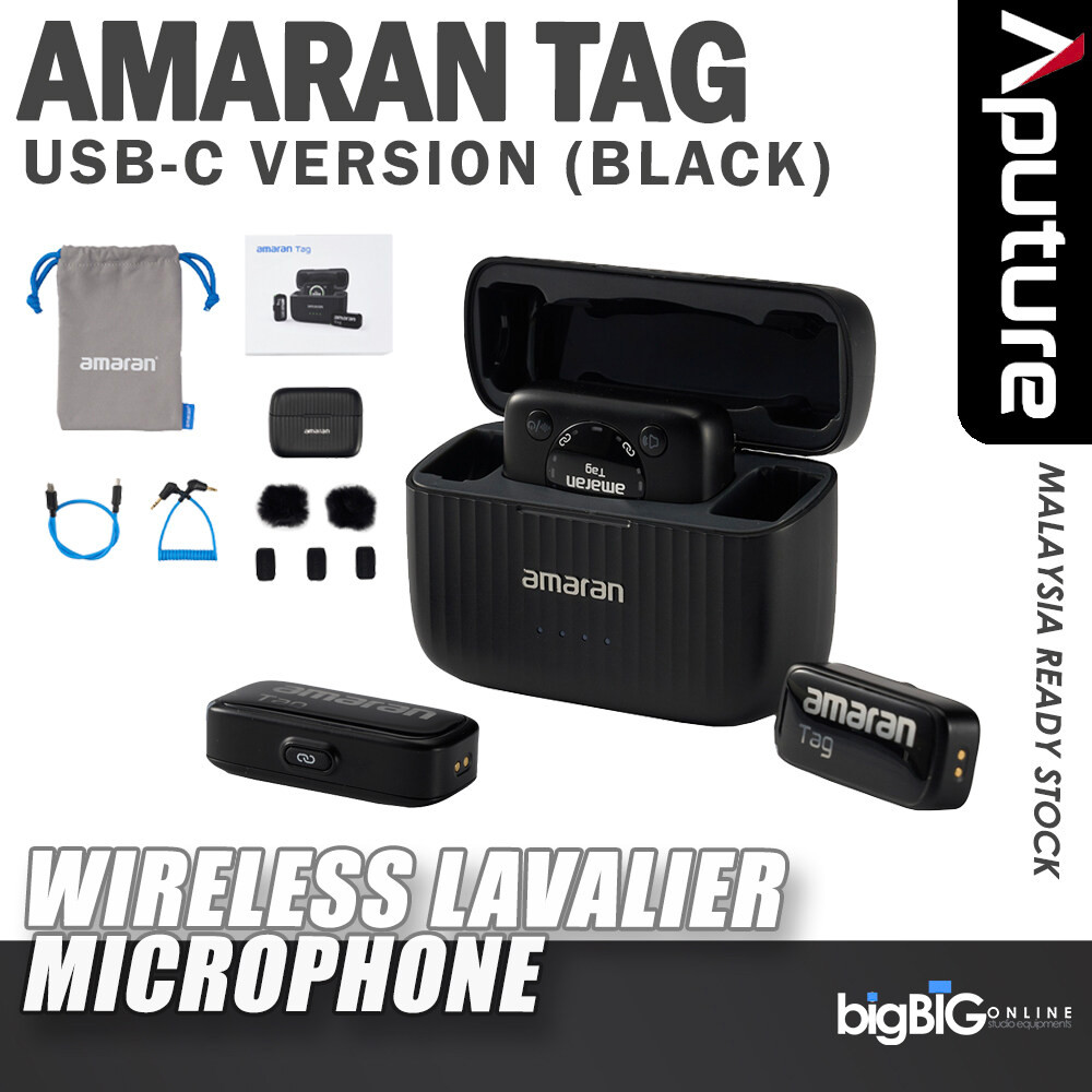 Aputure Amaran Tag Wireless Microphone For Camera / Phone USB-C ...