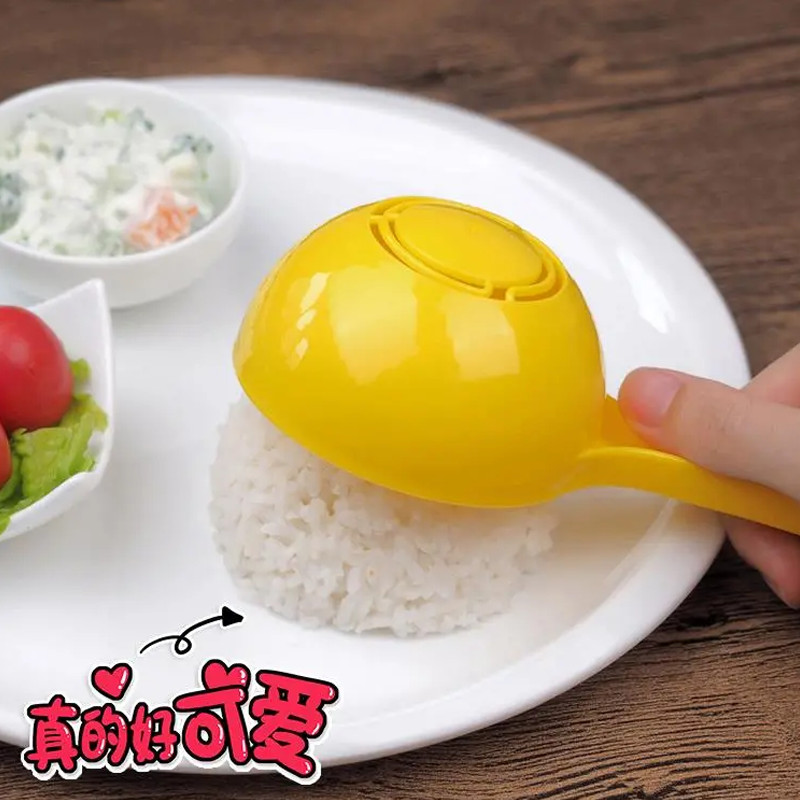 Rice Ball Big Hemisphere Mold Rice Ball Handy Tool Big Ball Rice Spoon ...