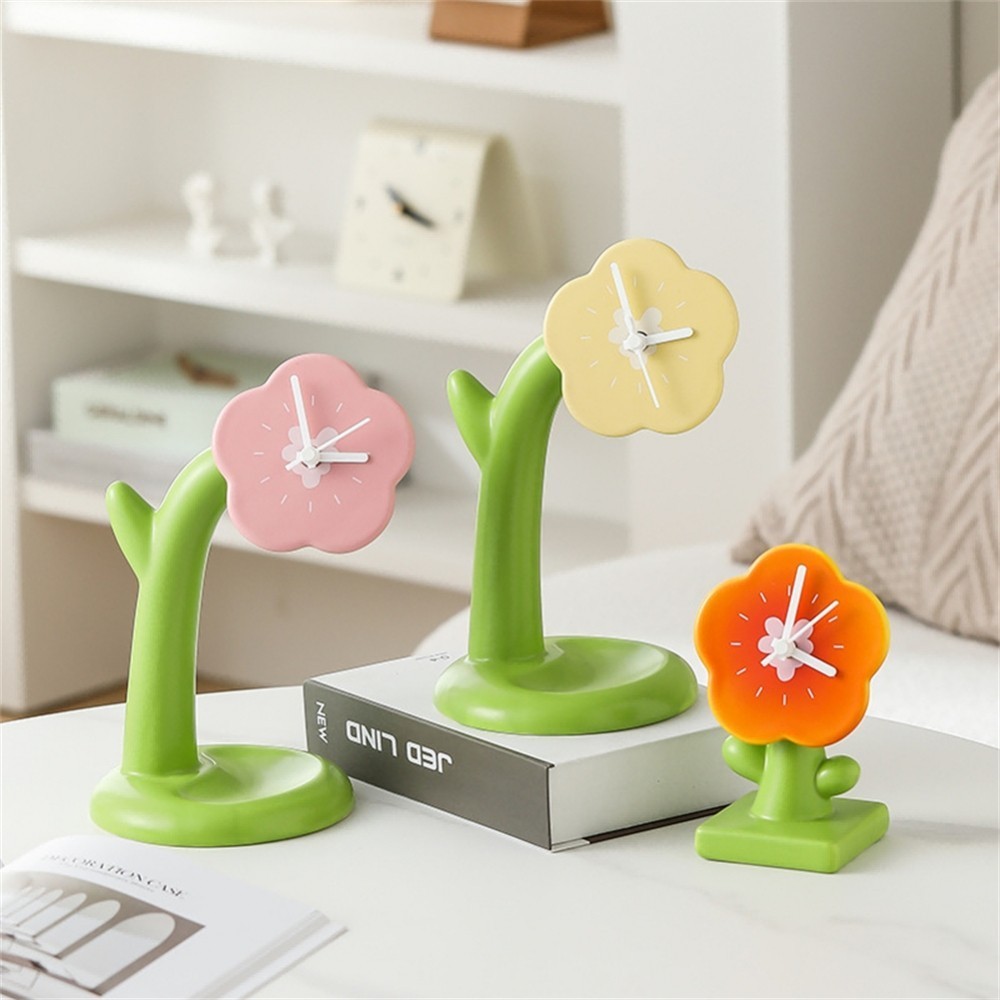 Decoration Desk Clock Space-saving Accurate Timekeeping Cute Desk Clock ...