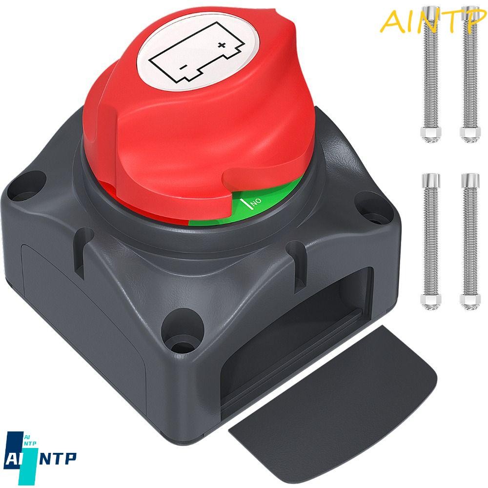 AINTP Car Dual Battery Switch, Knob 200A 300A Auto Battery Disconnect ...